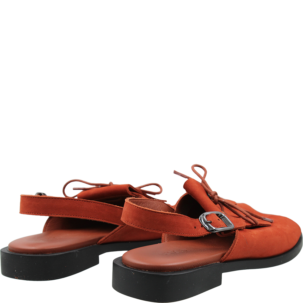 Arche Kakuma Neya Brick Nubuck Sandals - ShoeBeDoo