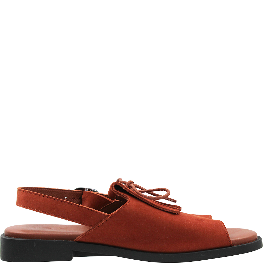 Arche Kakuma Neya Brick Nubuck Sandals - ShoeBeDoo