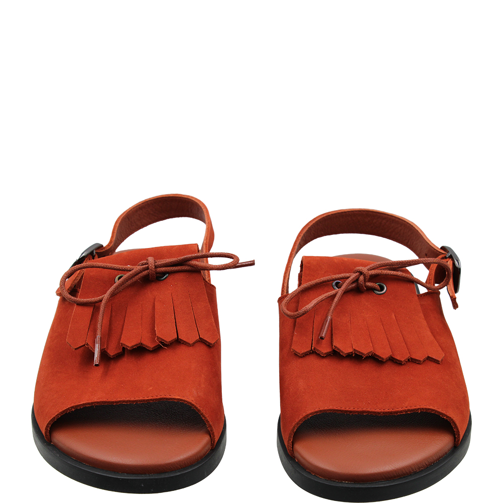 Arche Kakuma Neya Brick Nubuck Sandals - ShoeBeDoo