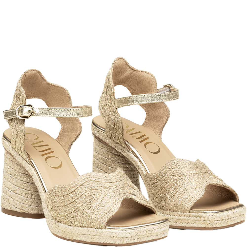 Gaimo Danae Platino Multi Espadrilles - ShoeBeDoo