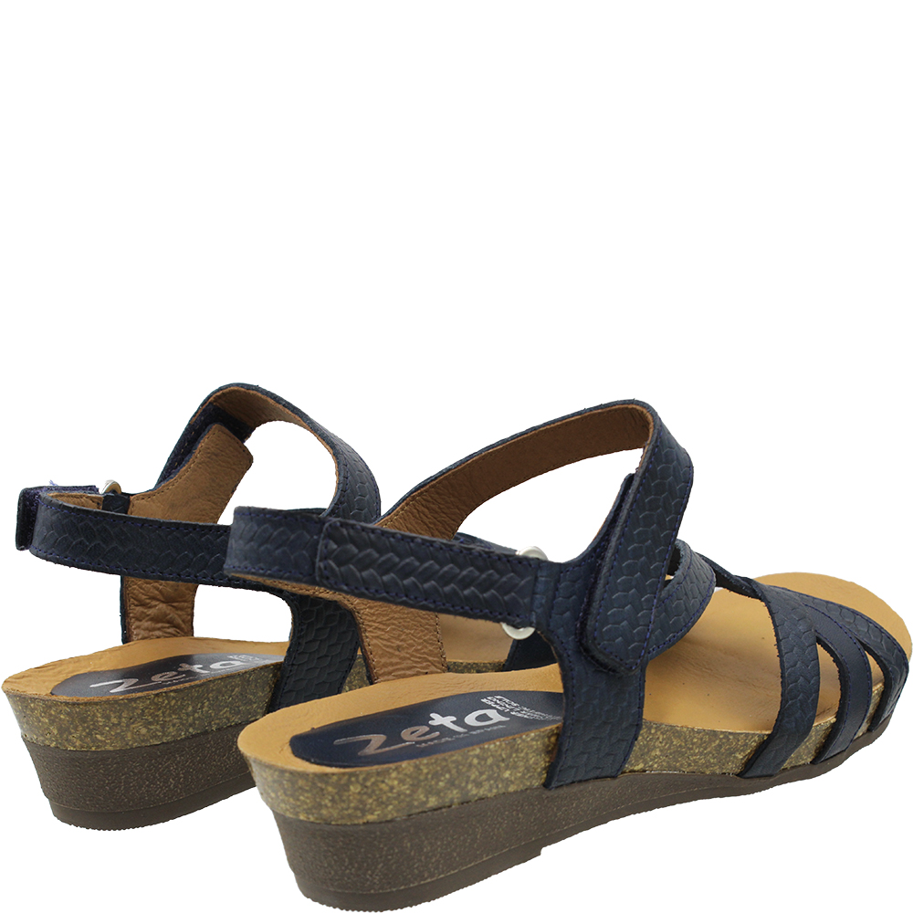 Zeta Ocean Marino Leather Sandals - ShoeBeDoo