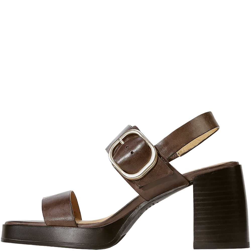 EOS Footwear Irami Chestnut Platform Sandals - ShoeBeDoo