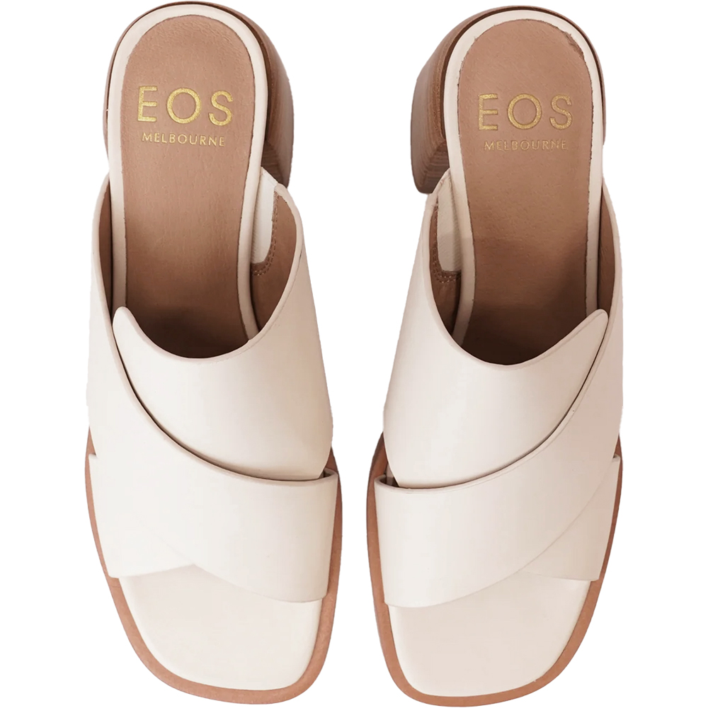 EOS Footwear Iso Bone Leather Slides - ShoeBeDoo