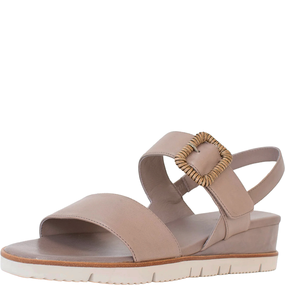 Bresley Stylo Stone Wedge Sandals - ShoeBeDoo