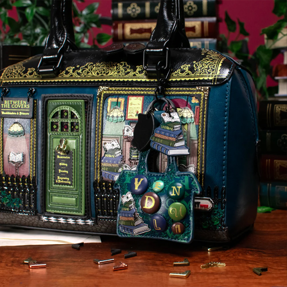 Vendula London Between the Covers Bookbinders Key Charm - ShoeBeDoo